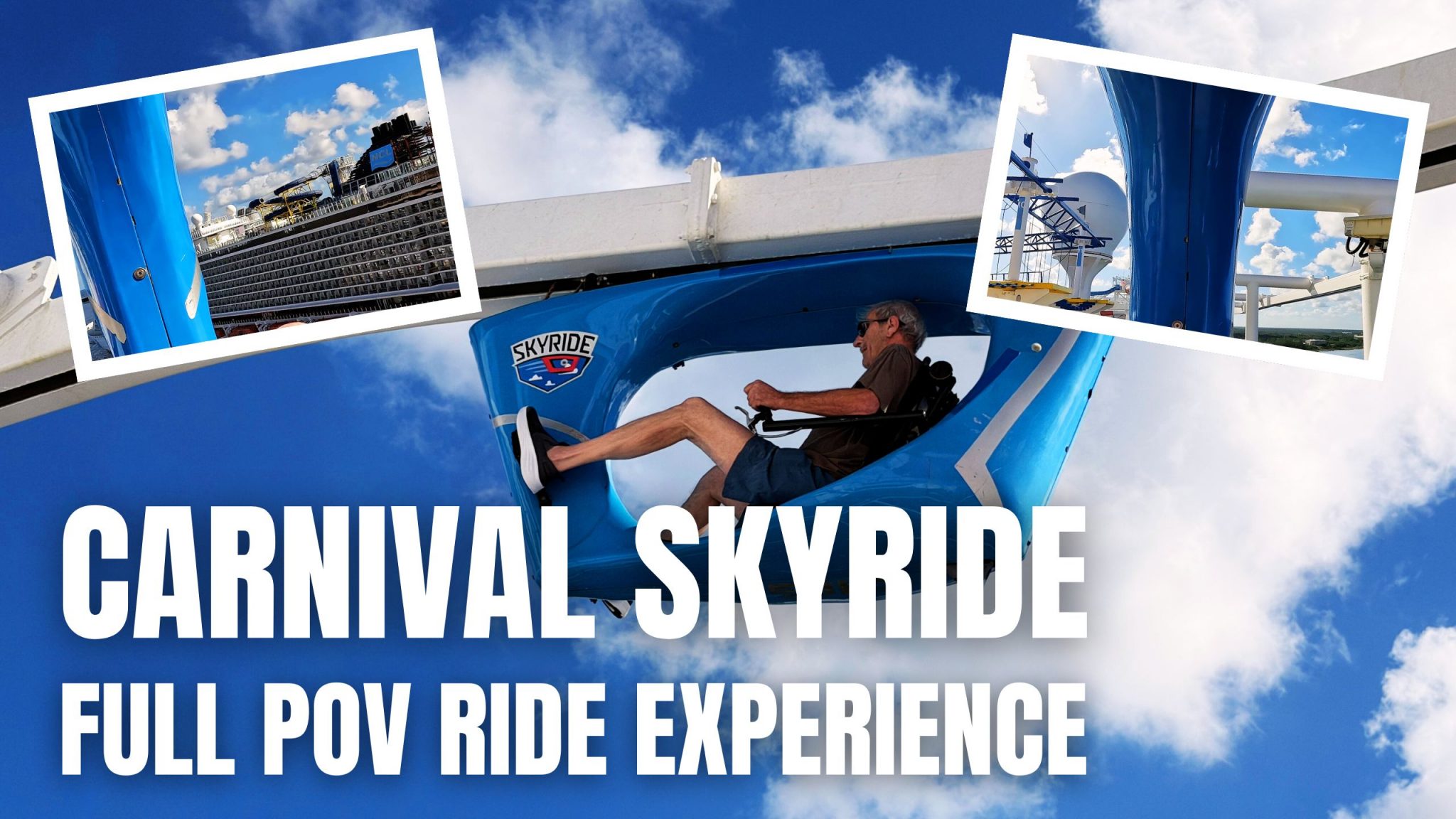 Carnival SkyRide Experience on Carnival Horizon | Full POV Ride ...